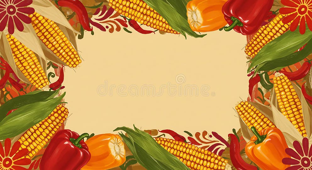 Cornucopia Border Stock Illustrations – 1,327 Cornucopia Border Stock ...
