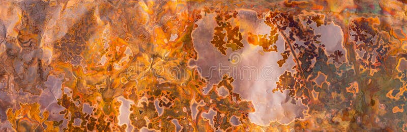 Colorful Corrosion Texture on a Copper Background Stock Photo - Image ...