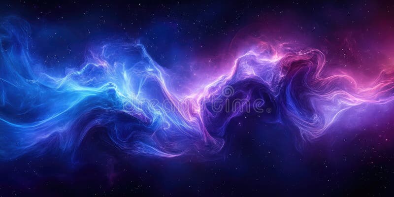 Colorful Cosmic Nebula Swirls in Deep Space Create a Mesmerizing Visual ...