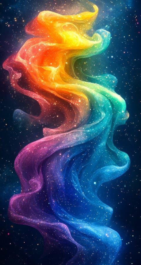 Colorful cosmic swirl stock photo. Image of texture - 361799706