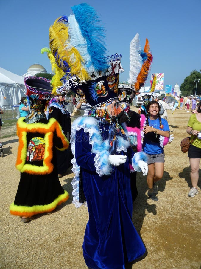 Colorful Costumed Performers Editorial Image - Image of performers ...