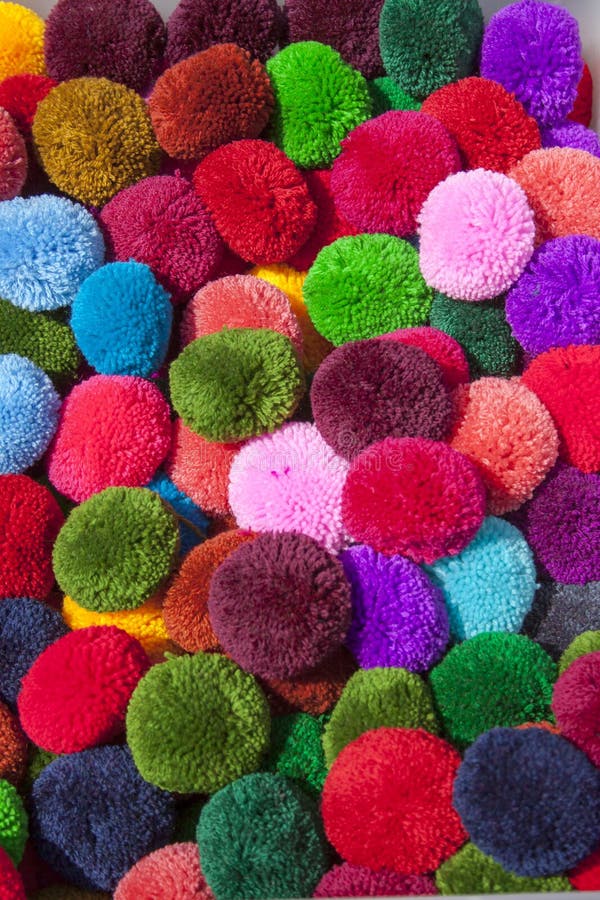 Colorful cotton ball stock image. Image of fashion, color - 59866681