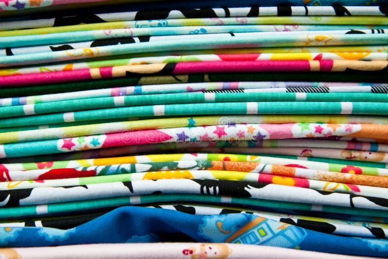 Colorful cotton cloth stock photo. Image of light, colorful - 12664100