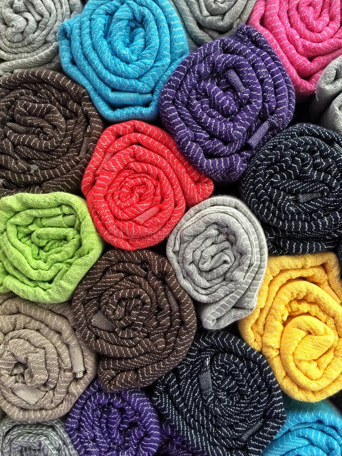 Colorful Cotton Clothes As a Background Stock Image - Image of colorful ...