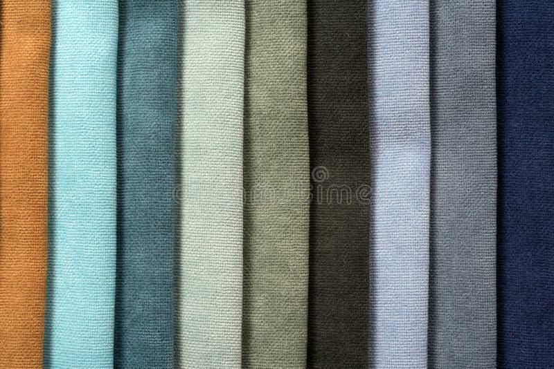 Colorful cotton textile stock image. Image of brown, guide - 68615195