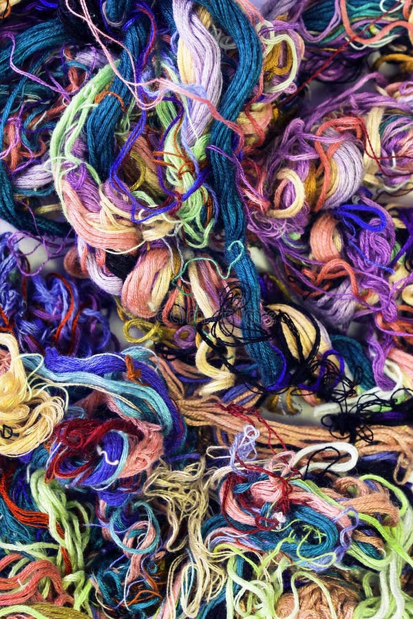 Colorful cotton threads stock image. Image of purple - 138177889