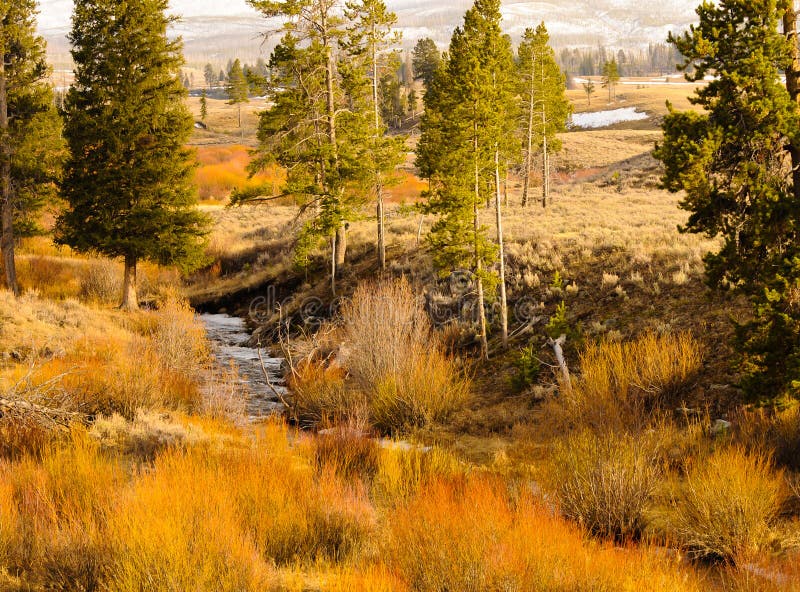Colorful Countryside Autumn Landscape Stock Image - Image of landscape ...