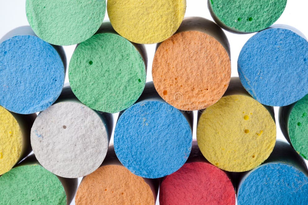 Colorful crayon stock image. Image of chalk, paint, coloured - 19209815
