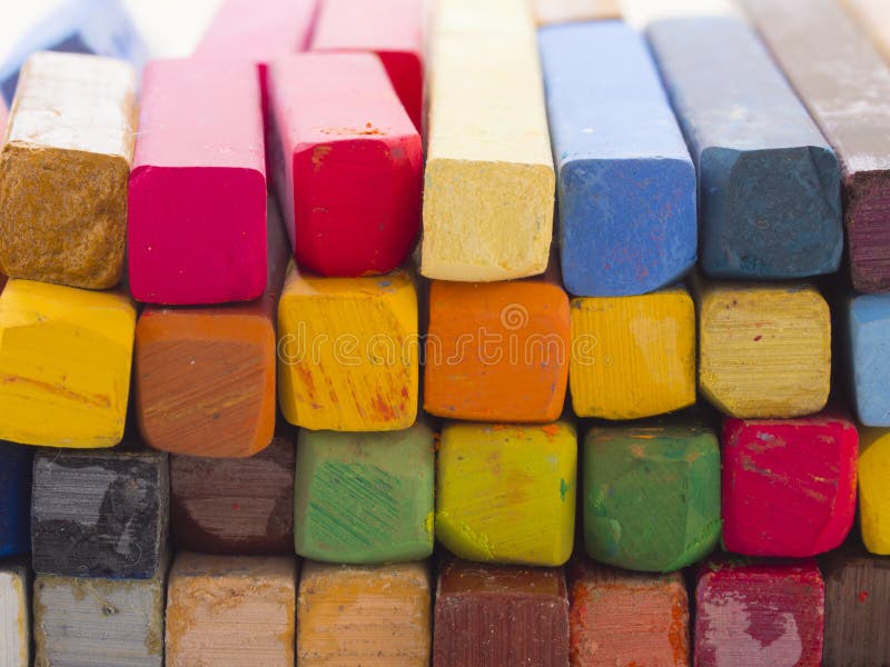 Colorful crayons stock image. Image of pastel, creative - 61913241