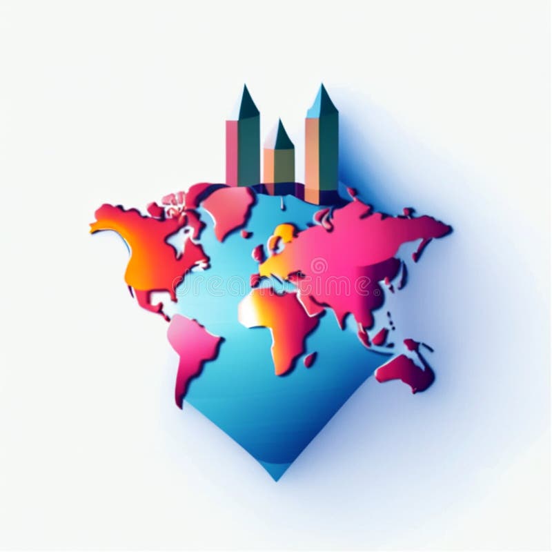 Crayons Map Stock Illustrations – 292 Crayons Map Stock Illustrations ...