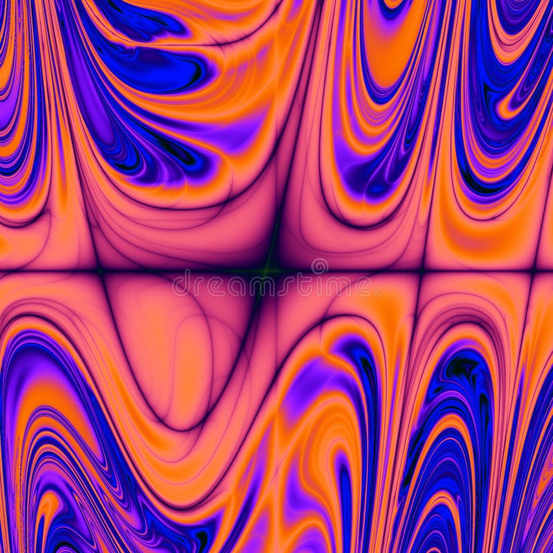 Colorful Crazy Abstract Illustration Backdrop Stock Illustration ...