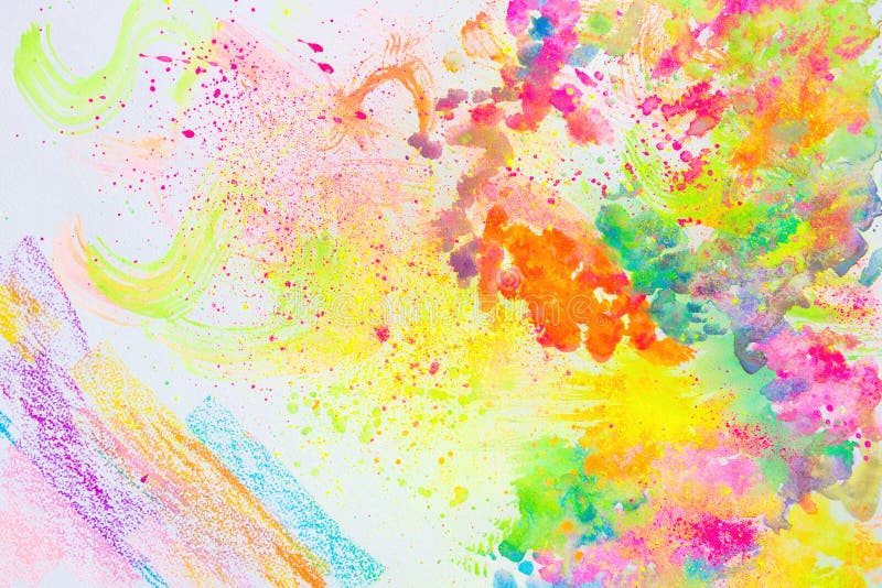 Colorful Creative Abstract Art Stock Image - Image of background ...