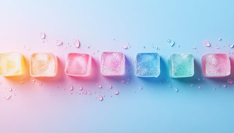 A Colorful and Creative Visual Artwork Set Against a Vibrant Digital ...