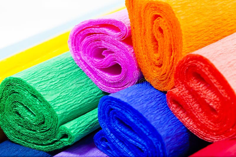 Crepe paper stock image. Image of ornate, creativity - 32016725
