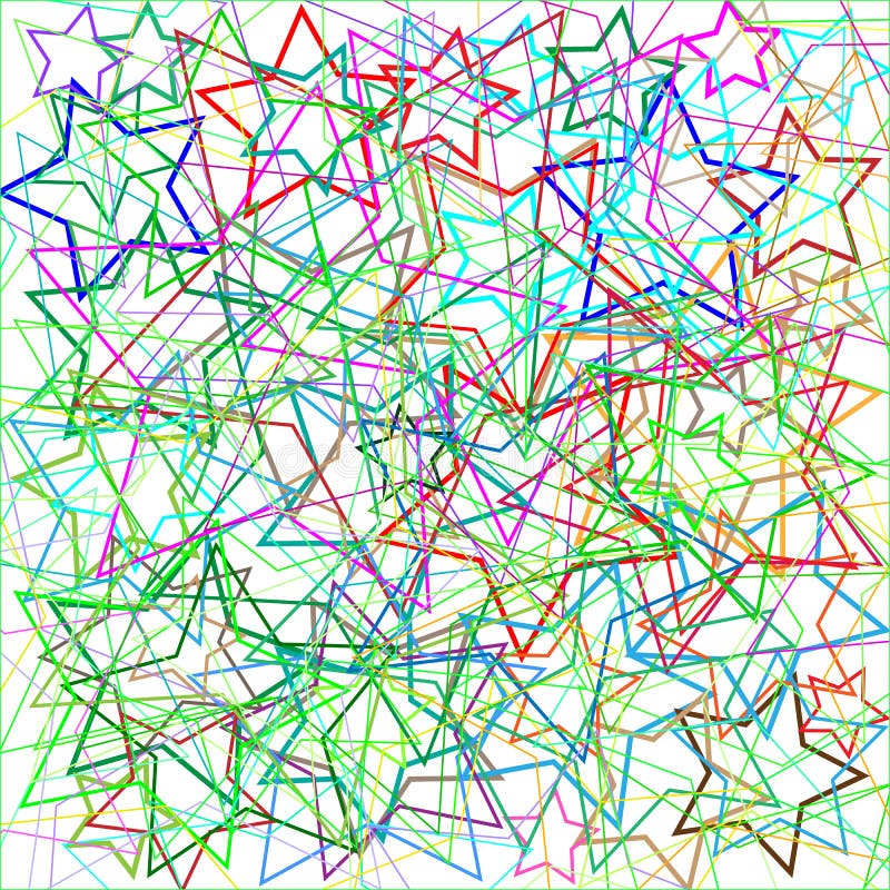 Abstract color lines stock illustration. Illustration of linear - 135668245