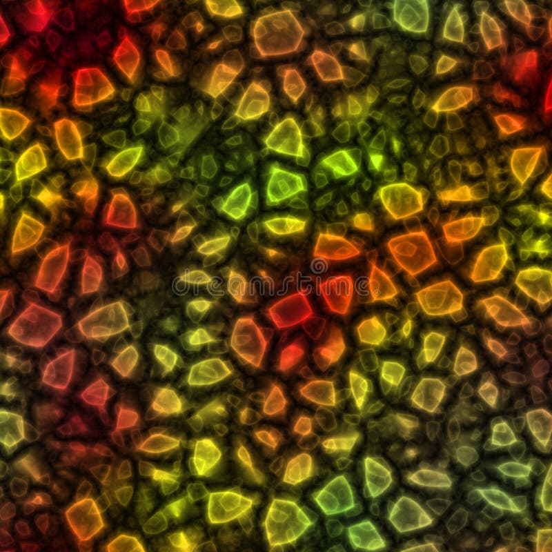 Colorful Crystal Seamless Wallpaper or Texture Stock Illustration ...