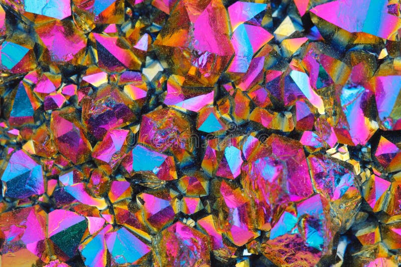 Colorful Crystal Texture stock image. Image of iridescence - 4382779