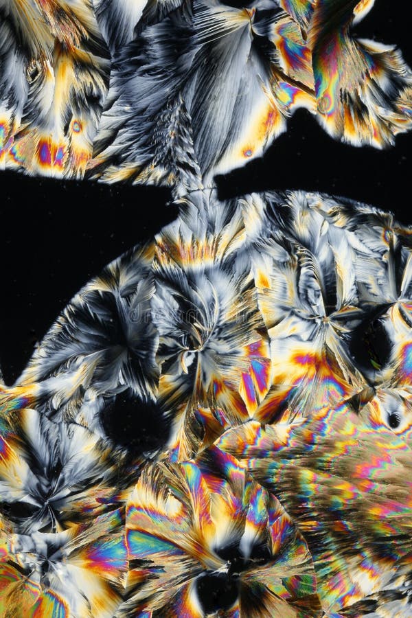 Close up of Ice Crystals stock photo. Image of light, microscopic - 4671728