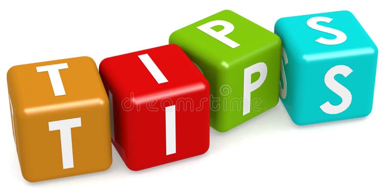 Top Tips Word on a Doodle Badge. Vector Icon Concept Stock Vector ...