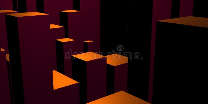 Colorful Cubes Blocks Chaotic Construction Background Stock ...