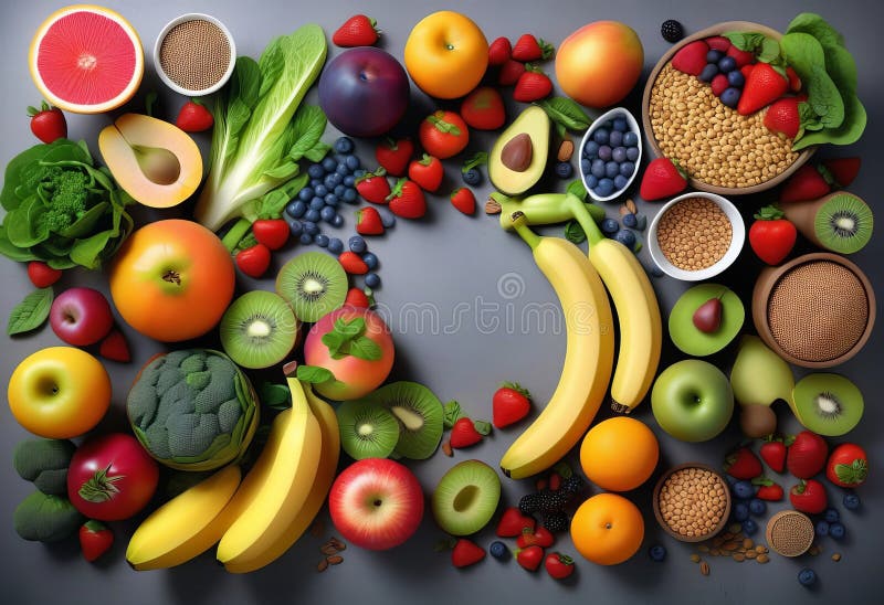 A Colorful Culinary Adventure through Wholesome Eating Stock ...