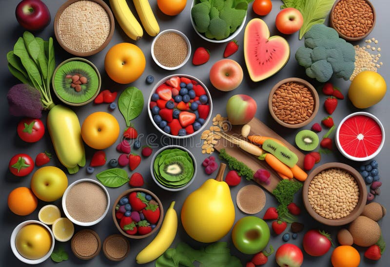 A Colorful Culinary Adventure through Wholesome Eating Stock ...