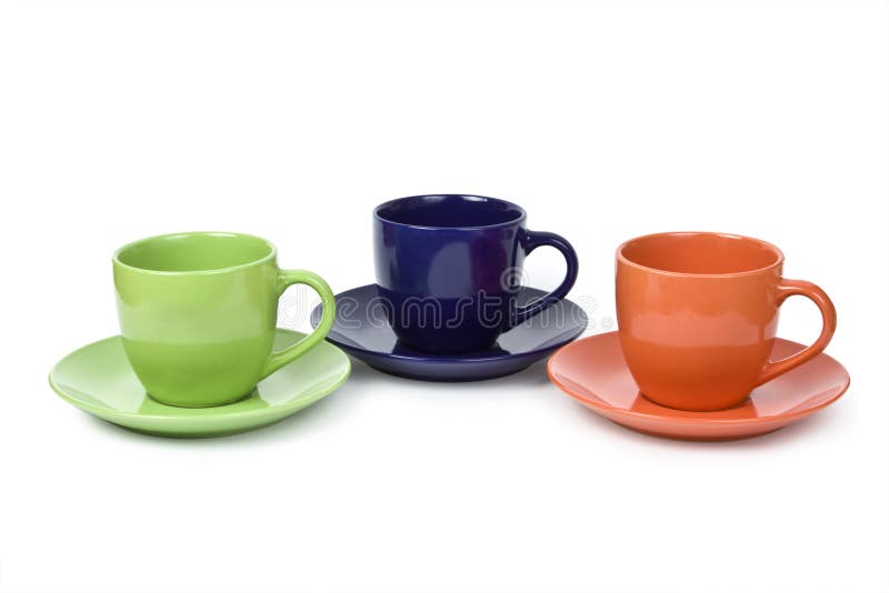 Conflict (two Cups with Faces) Stock Image - Image of couple ...