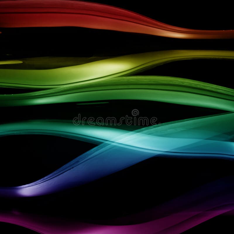 Colorful curve abstract. stock photo. Image of effect - 47210492