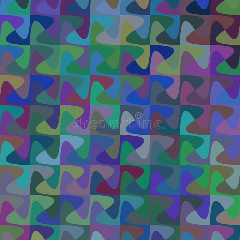 Colorful Shape Puzzle Pattern Background Design Stock Vector ...