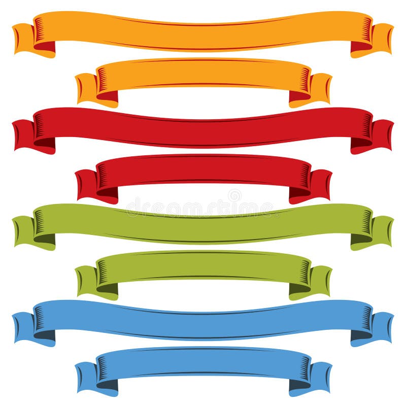 Colorful Award Ribbons Set Stock Illustrations – 647 Colorful Award ...