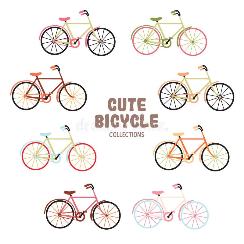 Colorful and cute objects stock vector. Illustration of happy - 196764732