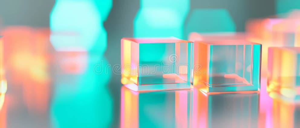 Abstract Visualization Of Data Distribution Using 3d Box Plots For