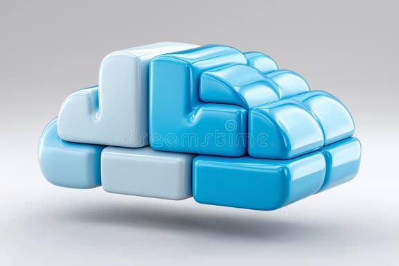 Colorful 3D Building Blocks Arranged Creatively Showcasing Design and ...