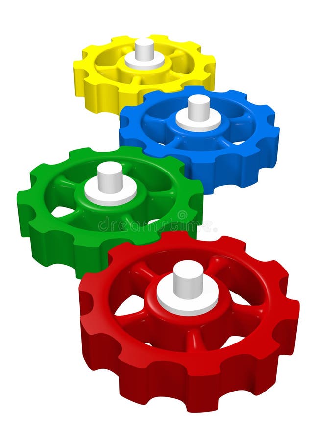 4+ Interlocking gears Free Stock Photos - StockFreeImages