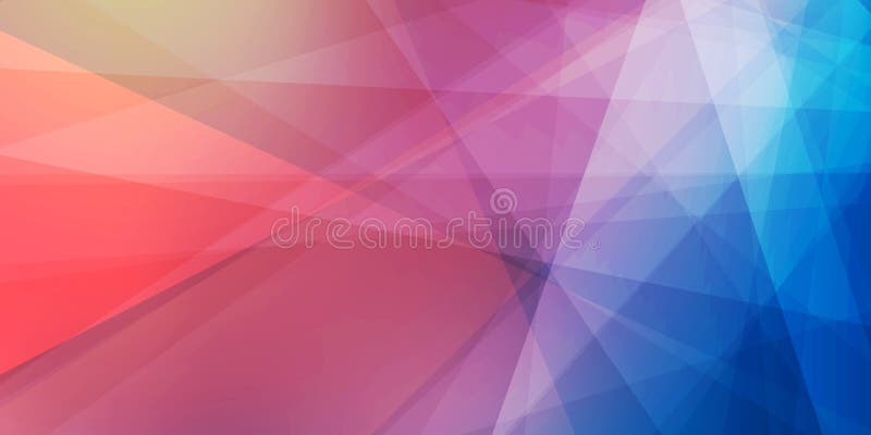 Colorful 3D Modern Style Triangle Shaped Translucent Overlaying Planes ...