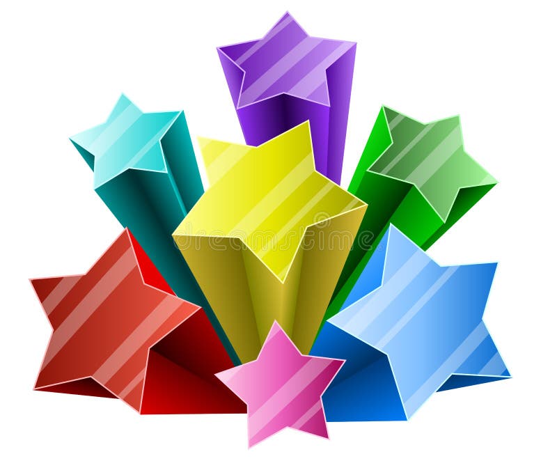 Stars Explosion Background stock vector. Illustration of celebration ...