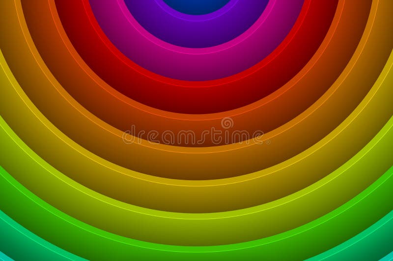 Colorful 3d Vector Background. Rainbow Background. Stock Vector ...