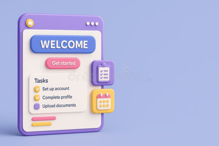 Welcome Interface Stock Illustrations – 13,055 Welcome Interface Stock ...