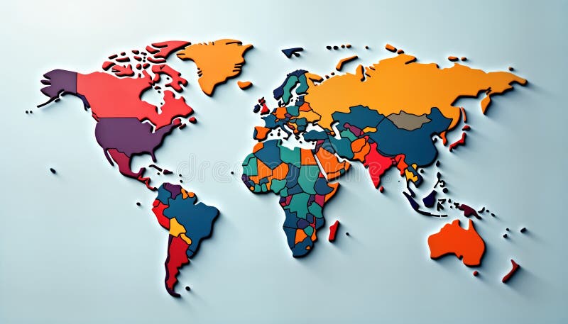 World Geography Map Countries