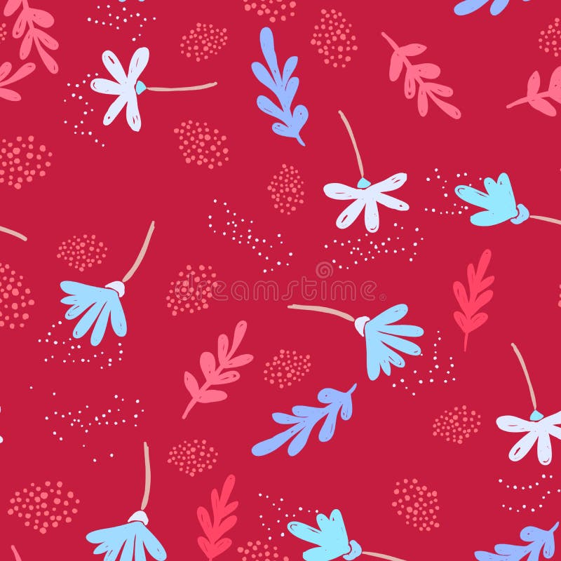 Colorful Dark Red Geometric Shapes Abstract Pattern with Diamonds ...