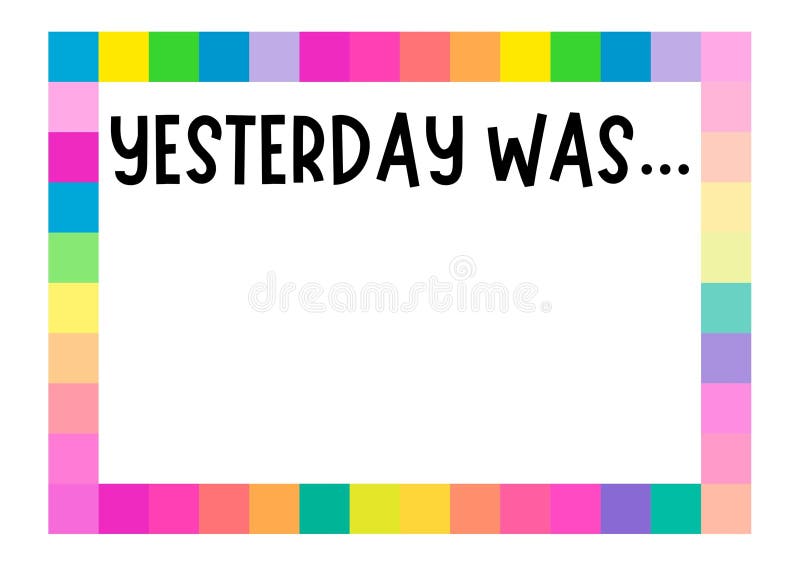 Colorful Days of the Week Circle Time Chart Flashcards - Sample Stock ...