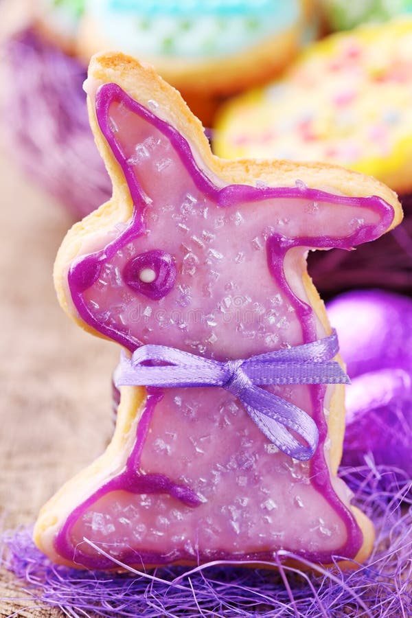 Colorful Decorated Easter Cookies Stock Image - Image of decoration ...