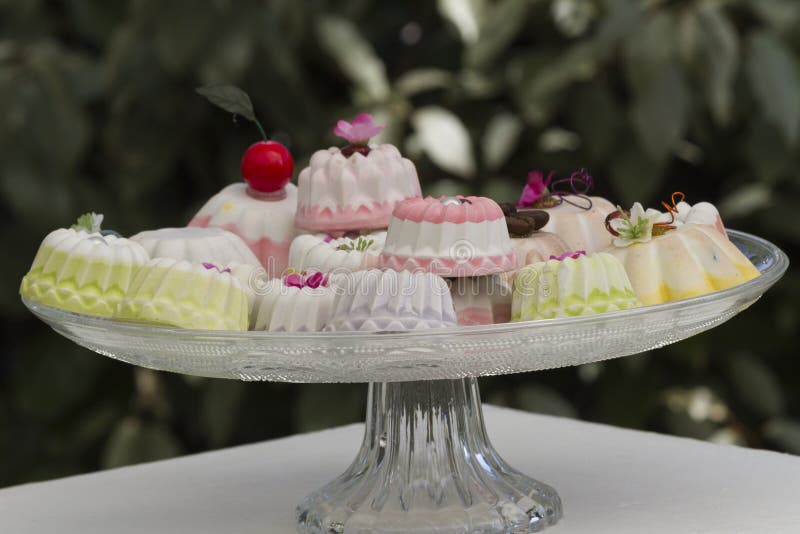 Colorful pastries stock image. Image of brownie, fresh - 1296087