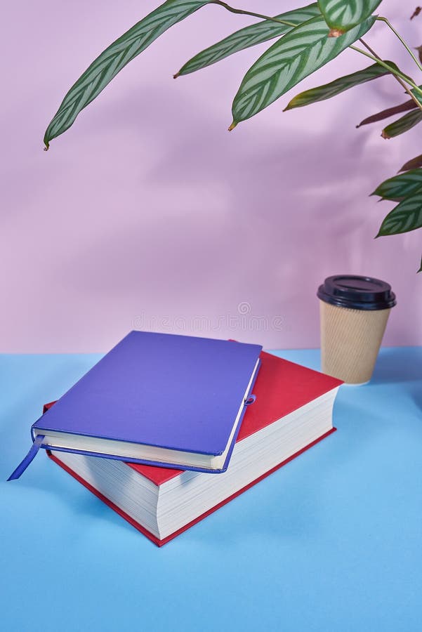 Colorful Decoration with a Modern Style Notebook. Stock Image - Image ...