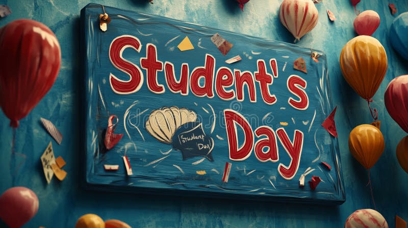 Colorful Decorations Celebrate Student S Day at a Cheerful School ...