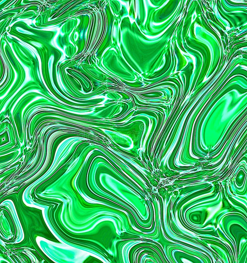 Colorful Decorative Abstract of Liquified Image Stock Illustration ...