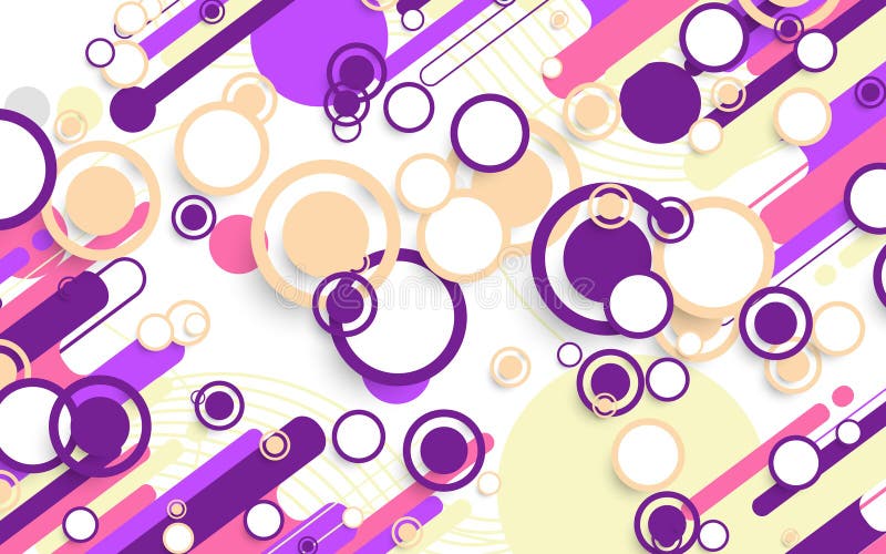 Colorful Decorative Background Design Stock Illustration - Illustration ...