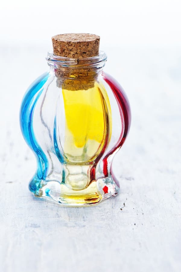 Colorful decorative bottle stock image. Image of glass - 56451779