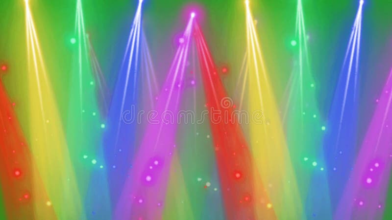 Colorful Decorative Light Rays Motion Graphics Background Stock Video ...