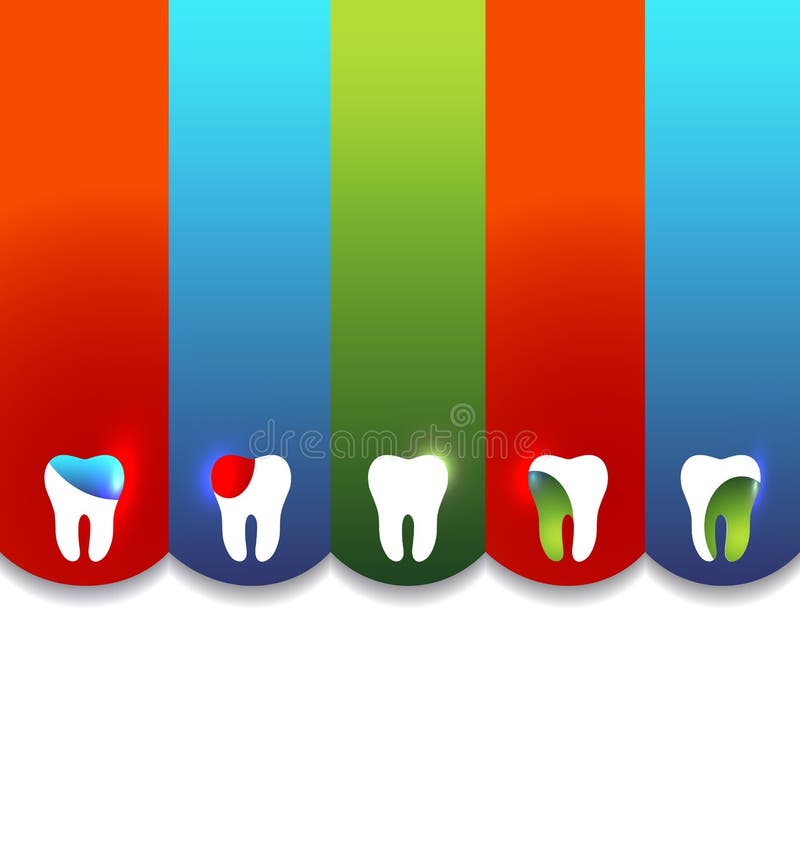 Dental layout template stock vector. Illustration of dental - 51838590